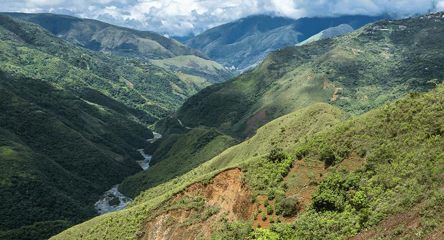 Lieux à voir Les Yungas