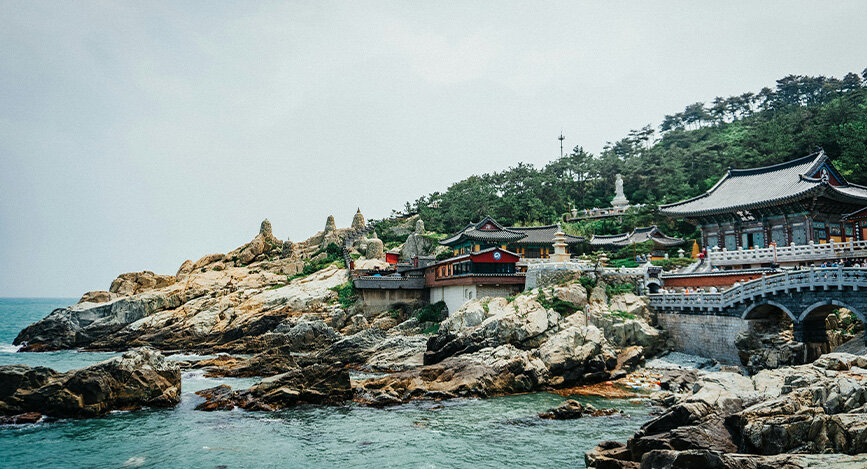 Le temple Haedong Yonggungsa à Busan | Voyage sur mesure en Corée du Sud