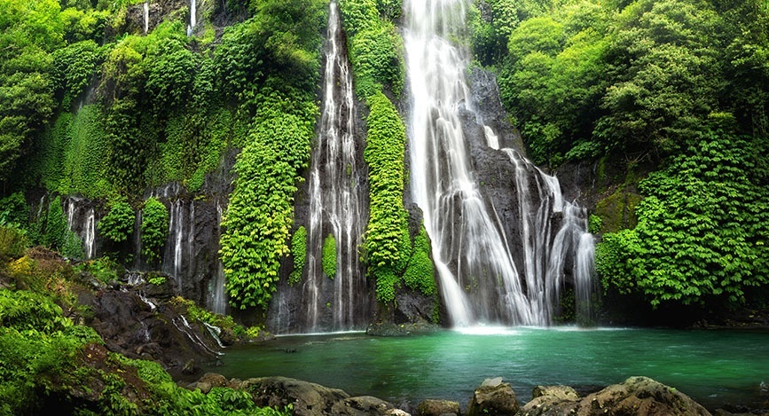 Visite de Singaraja à Bali, en Indonésie